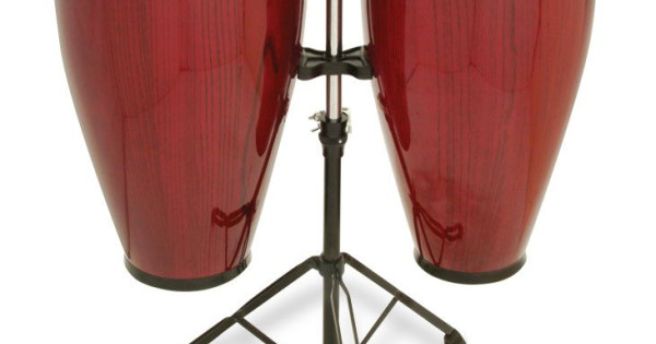 Toca 2300RR Synergy Series Wood 10'' & 11'' Conga Set - the DRUMstore