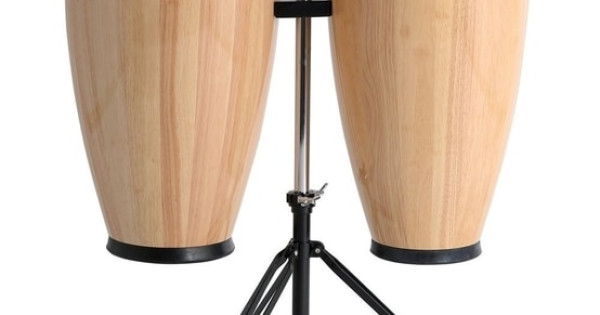 Toca 2300N Synergy Series Wood 10'' & 11'' Conga Set - the DRUMstore