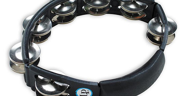 LP150 LP Cyclops Jingle Tambourine Steel Hand Held - the DRUMstore