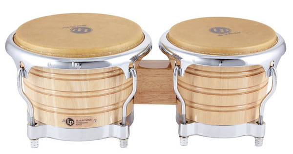LP201A-2 LP Generation II Bongos with traditional rims - the DRUMstore
